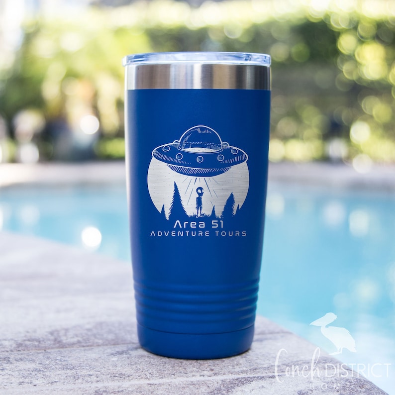 Area 51 Tumbler Alien Tumbler Area51 Outer Space Cup UFO Cup Custom ...