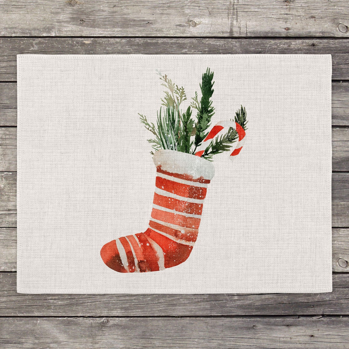 Holiday Placemat Winter Placemat Christmas Decor Winter Decor | Etsy