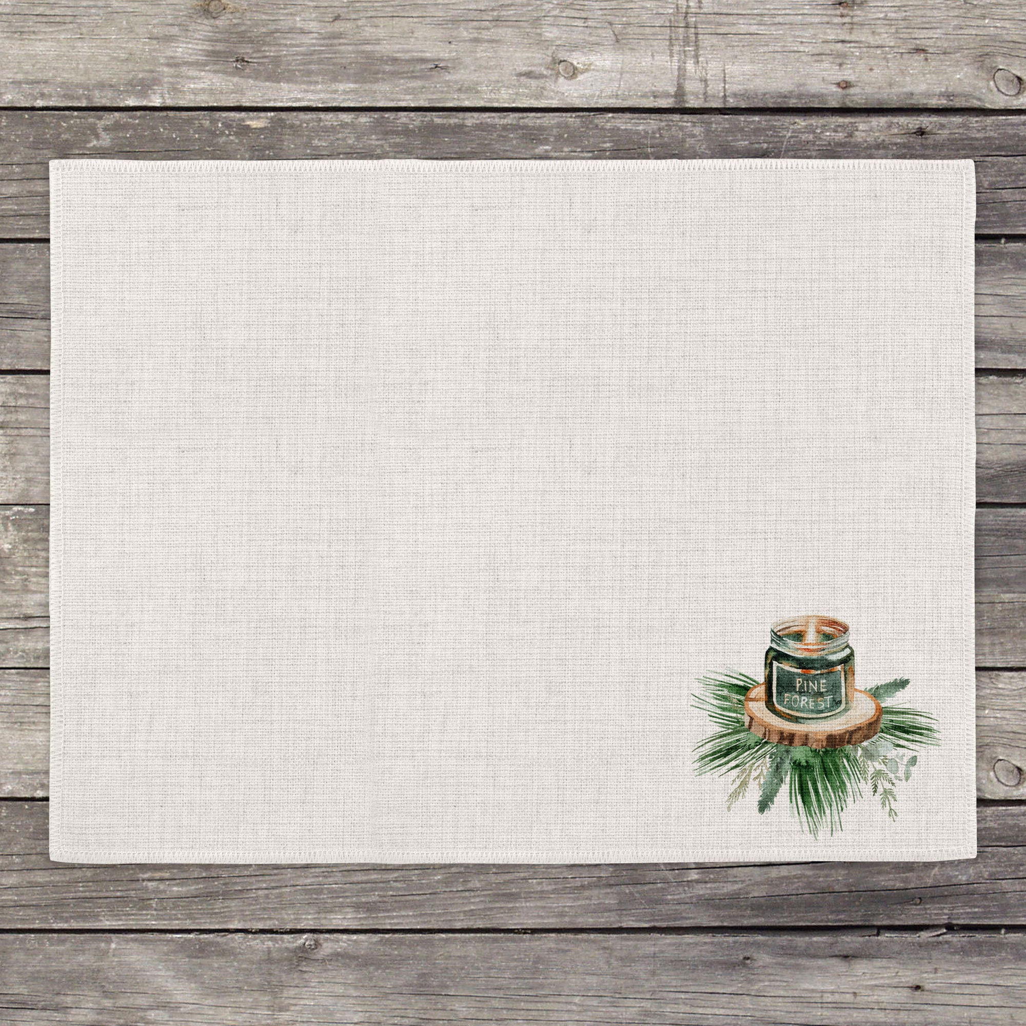 Holiday Placemat Winter Placemat Christmas Decor Winter Decor | Etsy