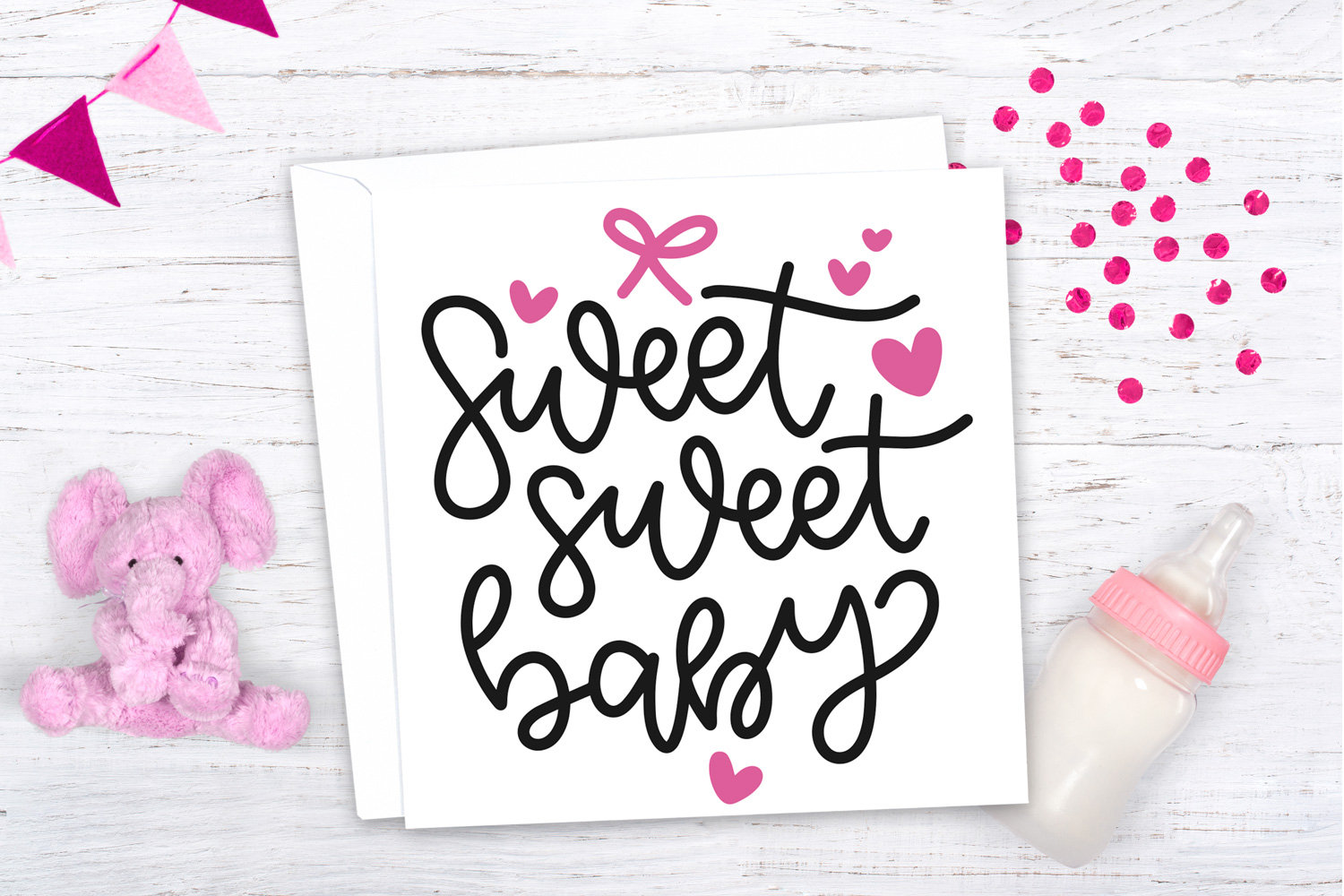 New Baby, Baby Shower, Gender Reveal Congratulations Card. Boy or Girl ...