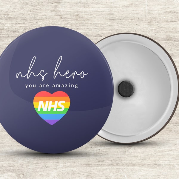 Personalised Badge Nhs - Etsy UK