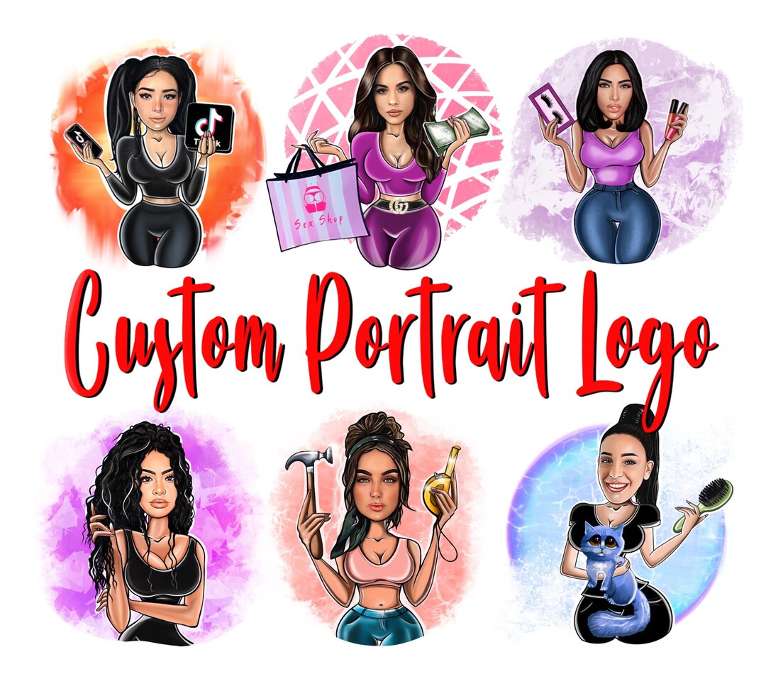 Business Cartoon Portrait, Portrait Logo, Cartoon Logo, Cartoon ...