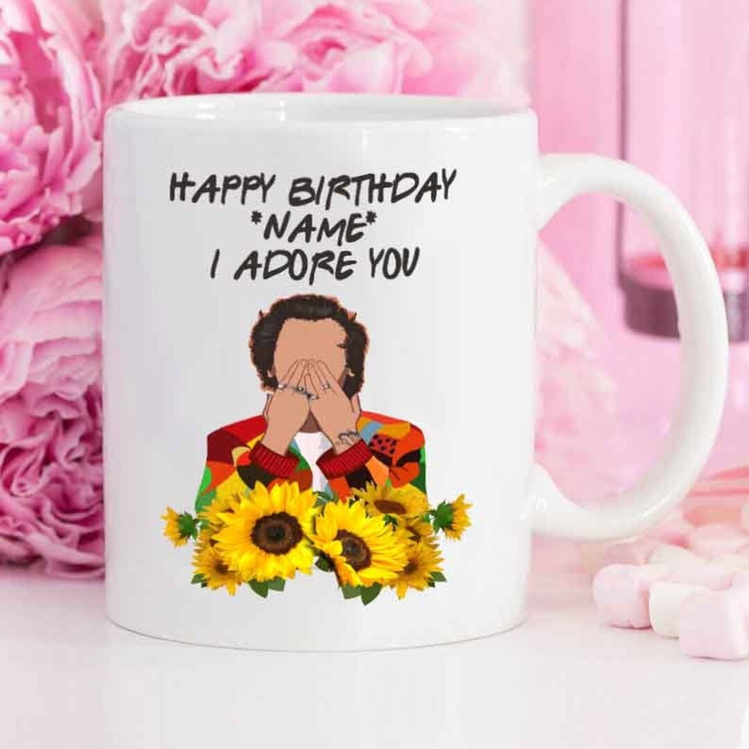 Harry Birthday Mug Harry Mug Adore You Mug Harry Harry - Etsy