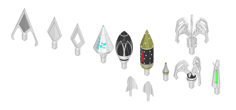 Trick Arrows | Hawkeye | Pym Particle, Stark, and Several Other Arrow ...