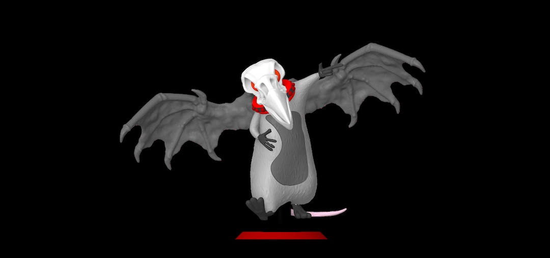 Pate De Rolo Familiar | Laudna's Familiar | BY CC3D - Etsy