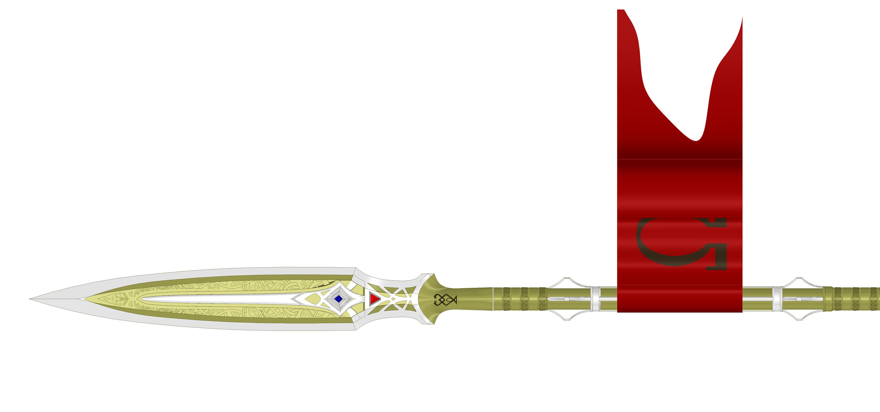 Draupnir Spear and Draupnir Ring God of War Themed Cosplay - Etsy UK