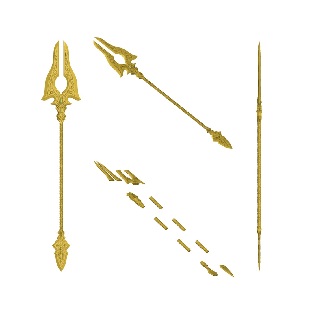 Greek Custom Bident | Blood of Zeus Cosplay Variant | by Collins ...