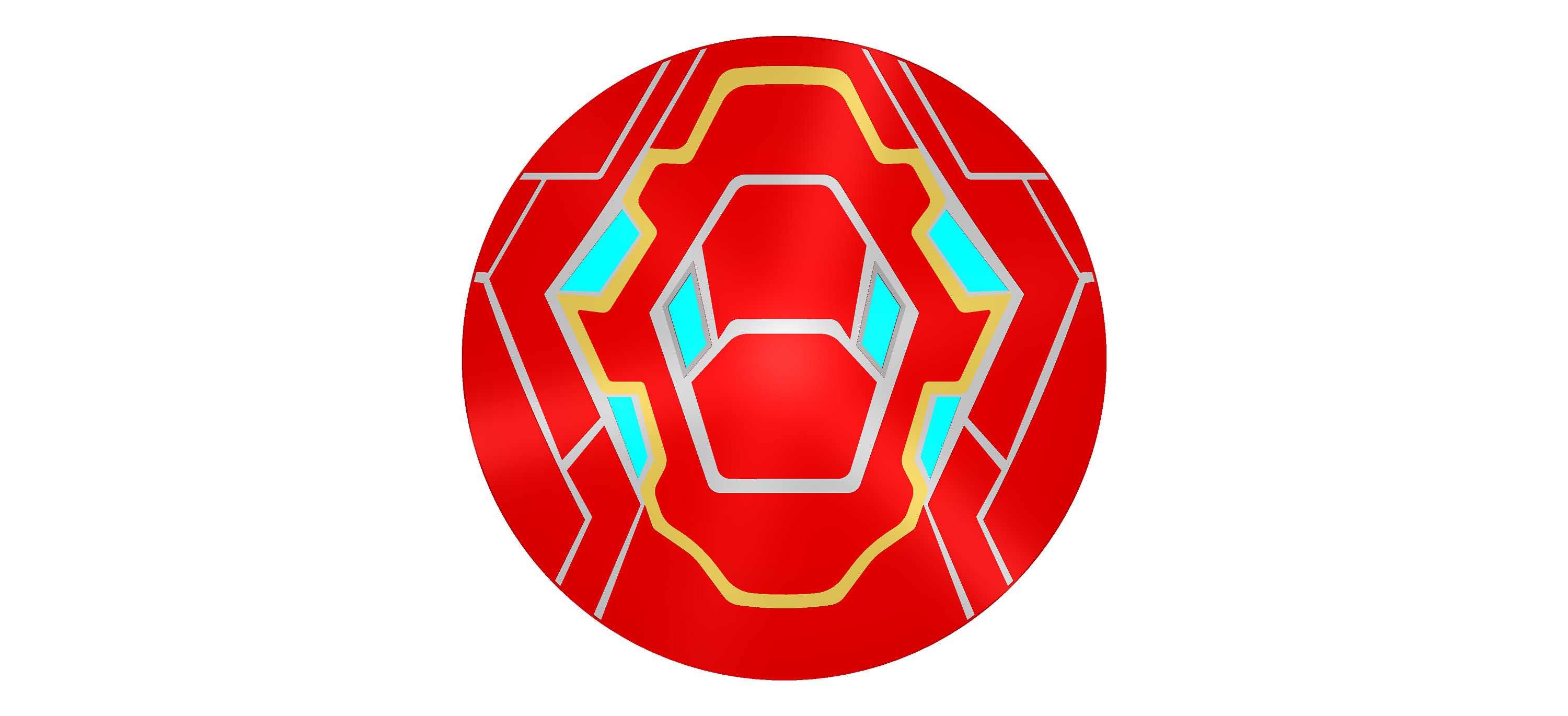 Digital Download Ironman Nano Shield Round | Avengers Infinity War ...