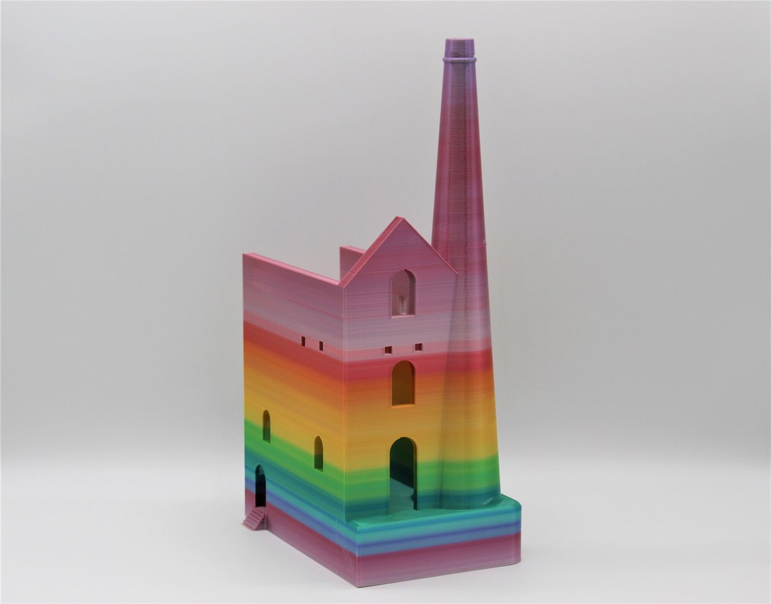 Cornish Mine Architectural Model | Based on Wheal Coates Mine in ...