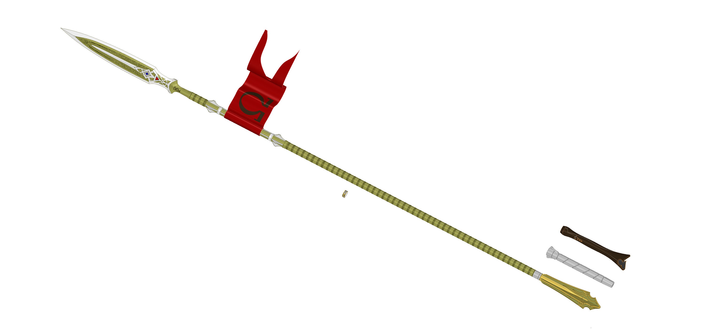 Draupnir Spear and Draupnir Ring God of War Themed Cosplay - Etsy UK