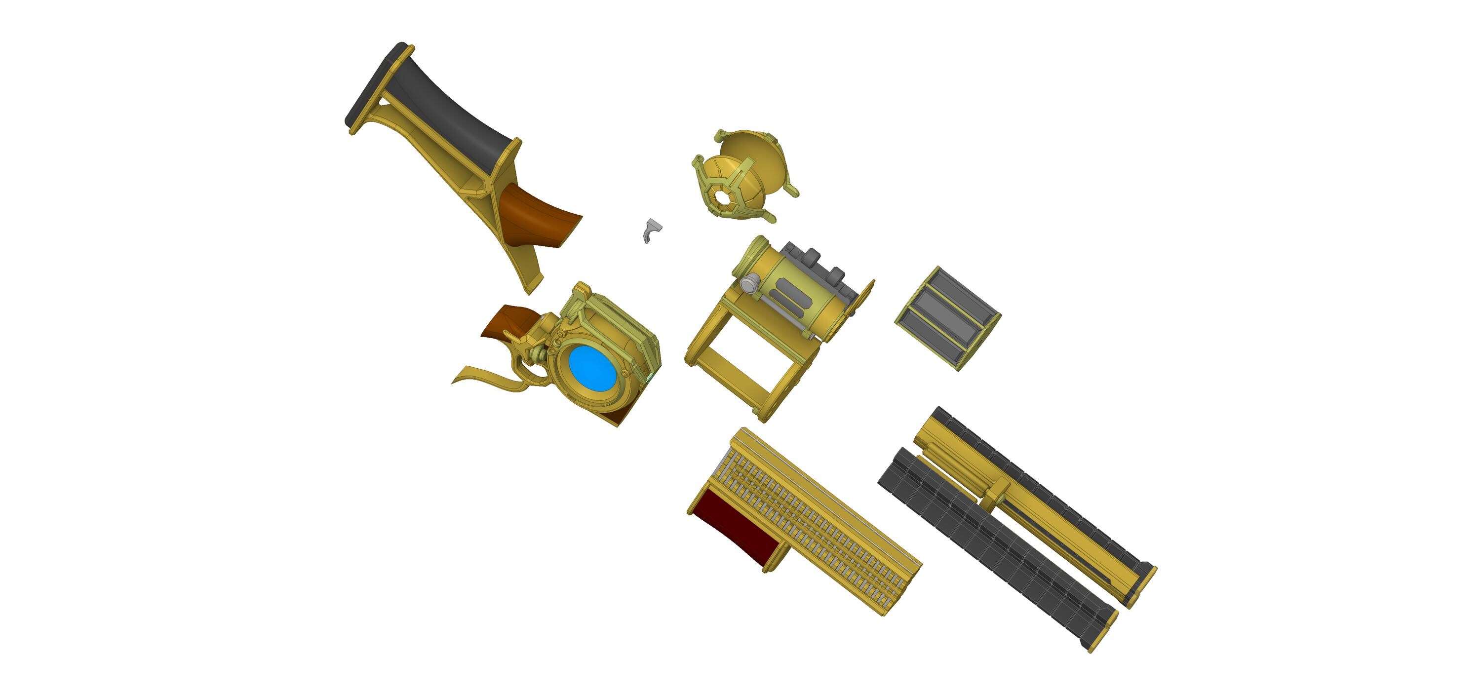 Caitlyn Hextech Season 2 Cosplay Prop | Plastic Non-functional Display ...
