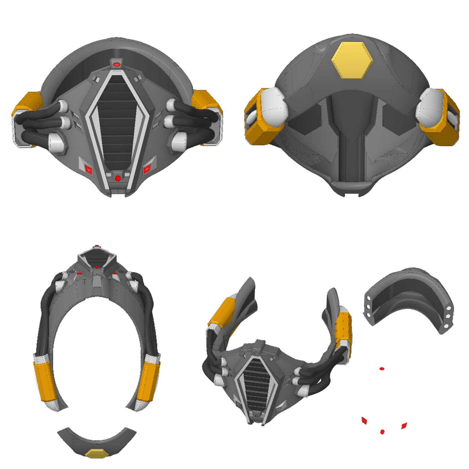 Darth Malgus Sith Face Mask Includes Unique Fastening Design - Etsy UK