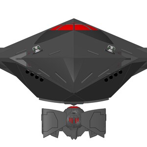 Digital Download Sith Corvette-gunship | Retractable S-foils, Landing ...
