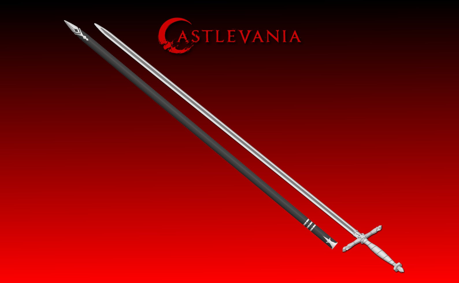 Alucard Long Sword Castlevania Netflix Cosplay Prop. - Etsy