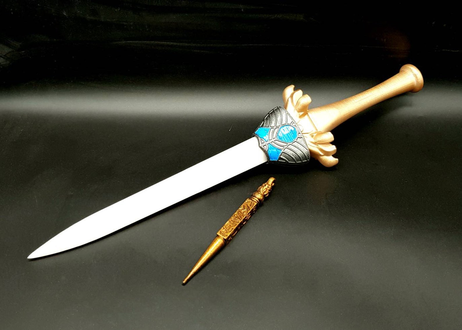 Azrael's Blade Lucifer Flaming Sword Unique X3 Part - Etsy