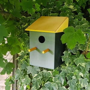 Eco Friendly Customisable Bird Box for Gardens, Balconies, Walls and ...