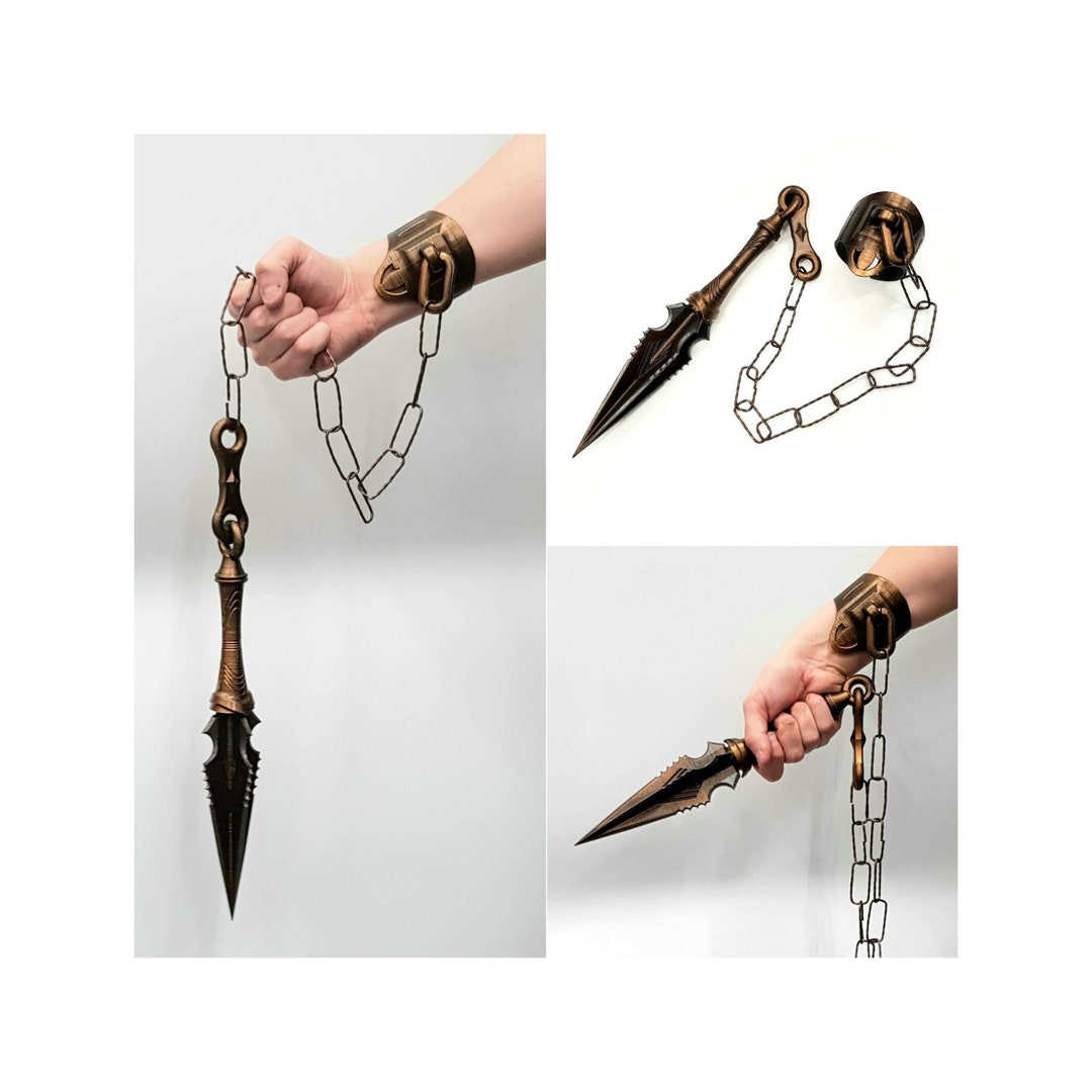 Mortal Kombat 2021 Scorpion Kunai Prop | Available With Chain and ...