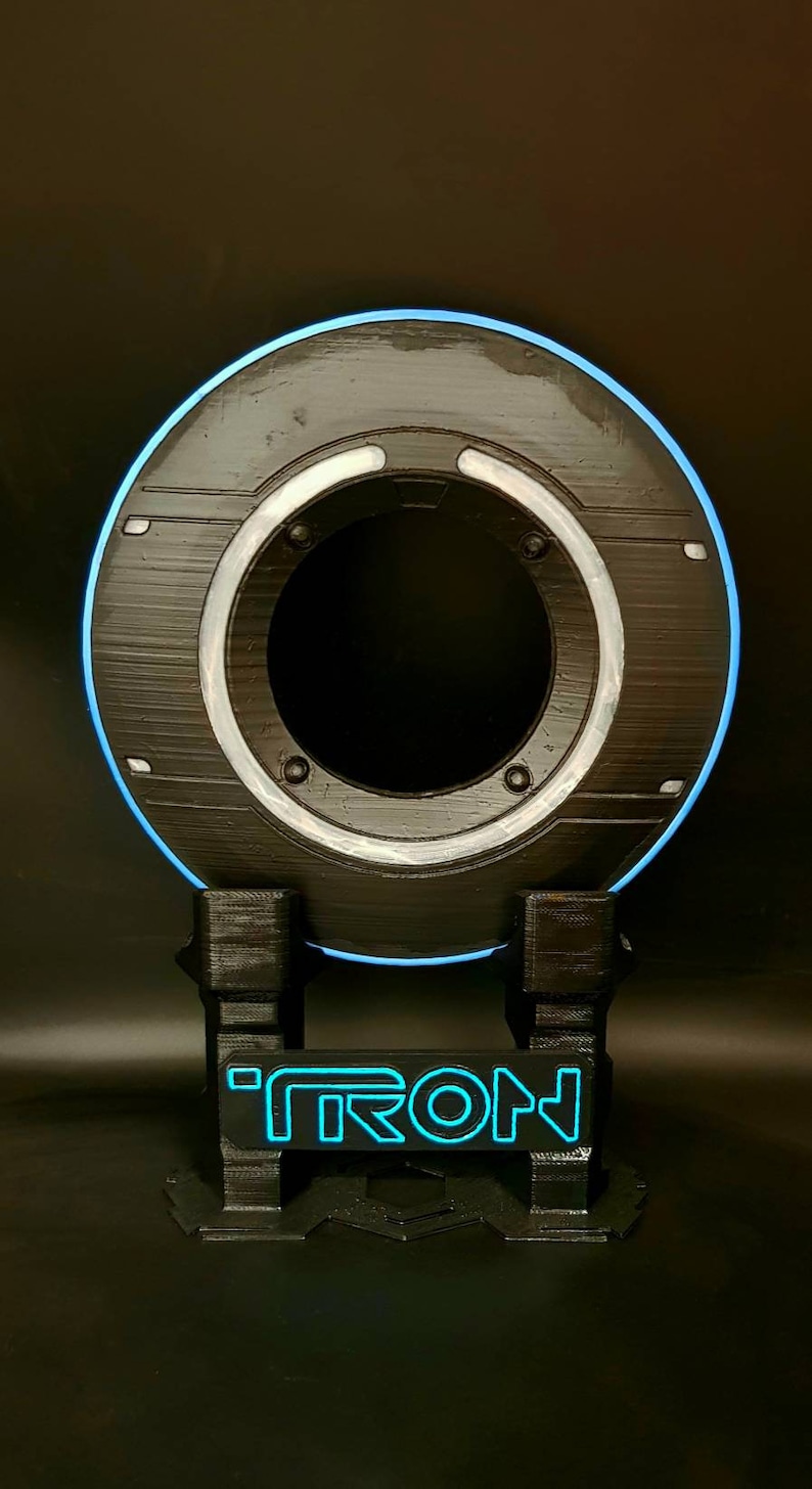 Tron Legacy Identity Disc / Tron Light Disk Various Colour - Etsy