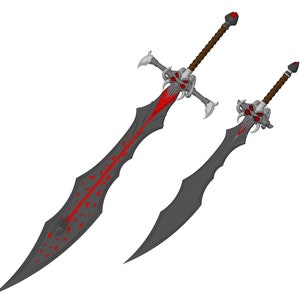 Digital Download Craven Edge Cursed Great Sword | Grog Prop Weapon | BY ...