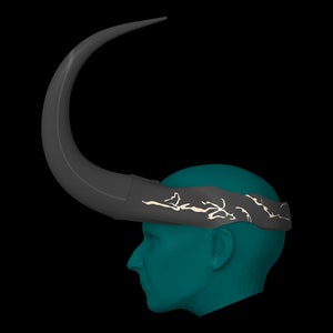 God of Stories Loki Horned Crown / Headdress | Loki TVA | Adjustable ...