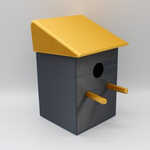 Eco Friendly Customisable Bird Box for Gardens, Balconies, Walls and ...