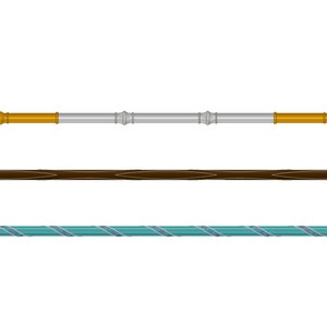 Beauregard Lionett Bo Staff | Quarterstaff Replica | Monk Weapon Prop ...