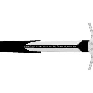 The Witcher Updated Steel Sword With Renfri's Brooch - Etsy