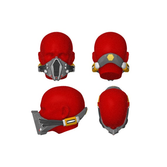 Digital Download Darth Malgus Sith Face Mask Includes Unique | Etsy