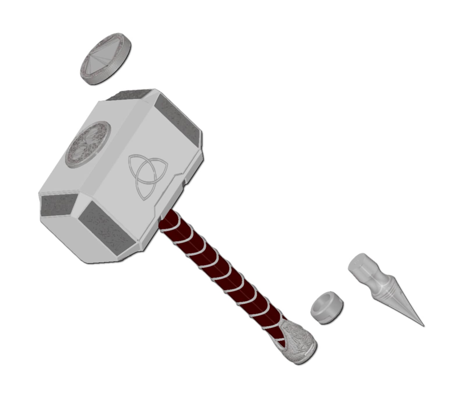 Custom Build YOUR Mjolnir Thor Hammer Thor Love and Thunder - Etsy