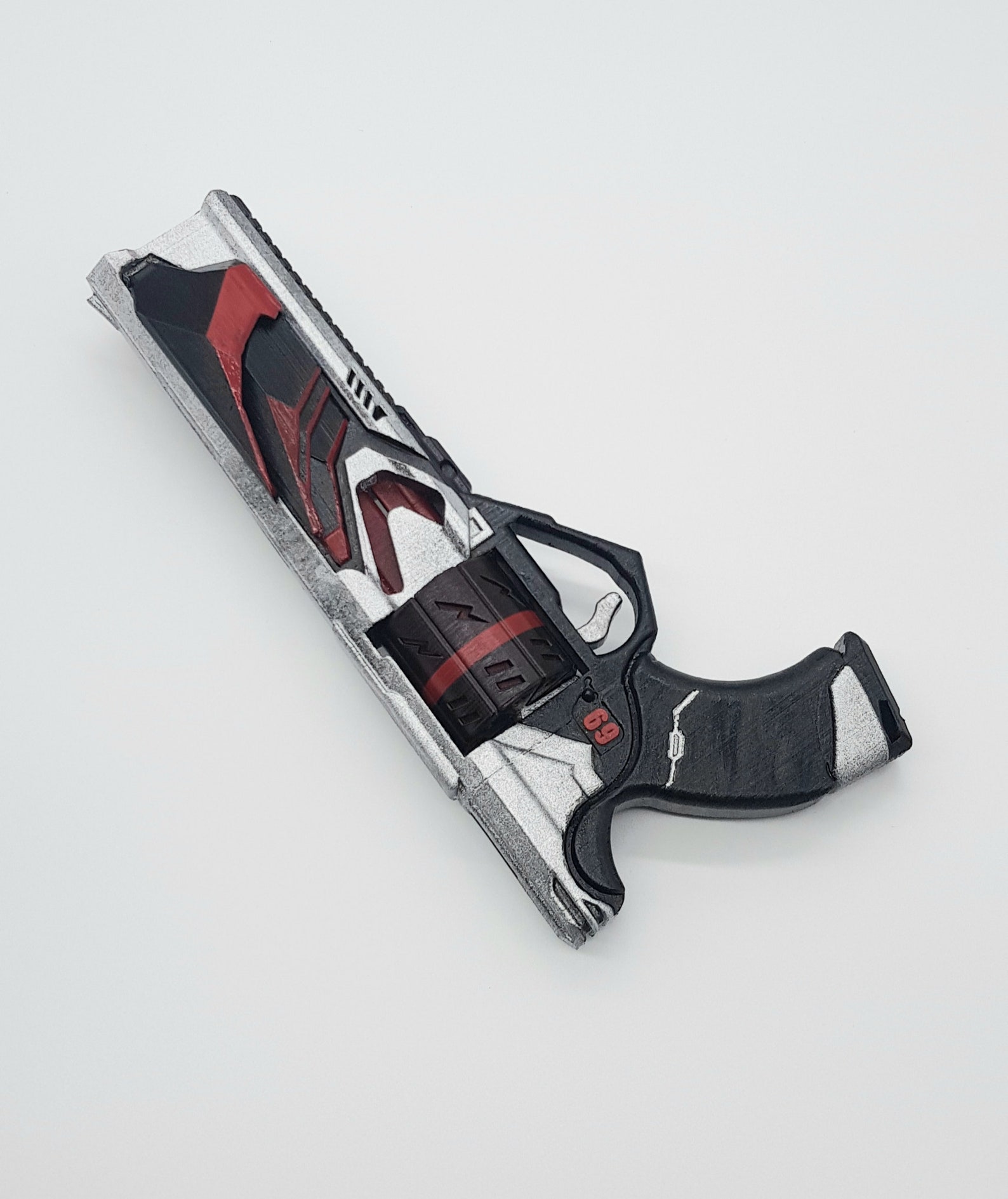 Digital Download Cyberpunk 2077 Themed Handgun Cyberpunk Gun Plinth ...