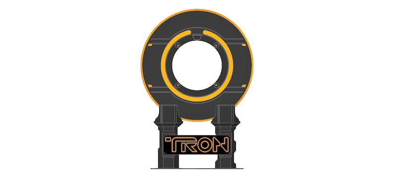Tron Legacy Identity Disc / Tron Light Disk Various Colour - Etsy