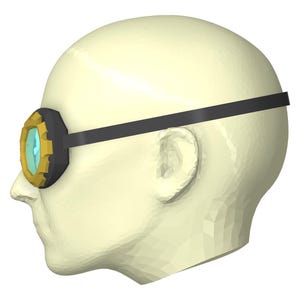 Vi Goggles | Steampunk Glasses | Arcane Cosplay Prop | by Collins ...