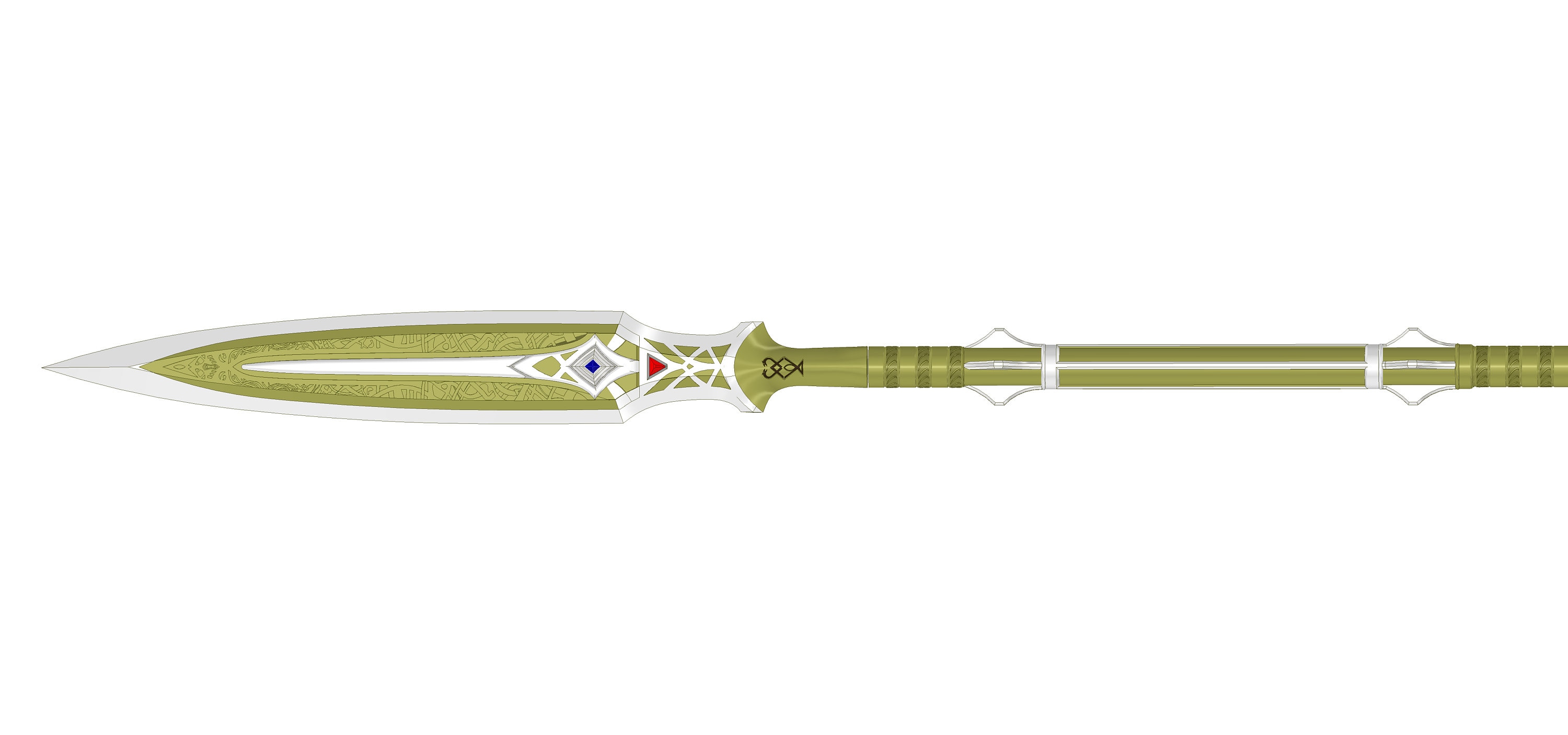 Draupnir Spear and Draupnir Ring God of War Themed Cosplay - Etsy UK