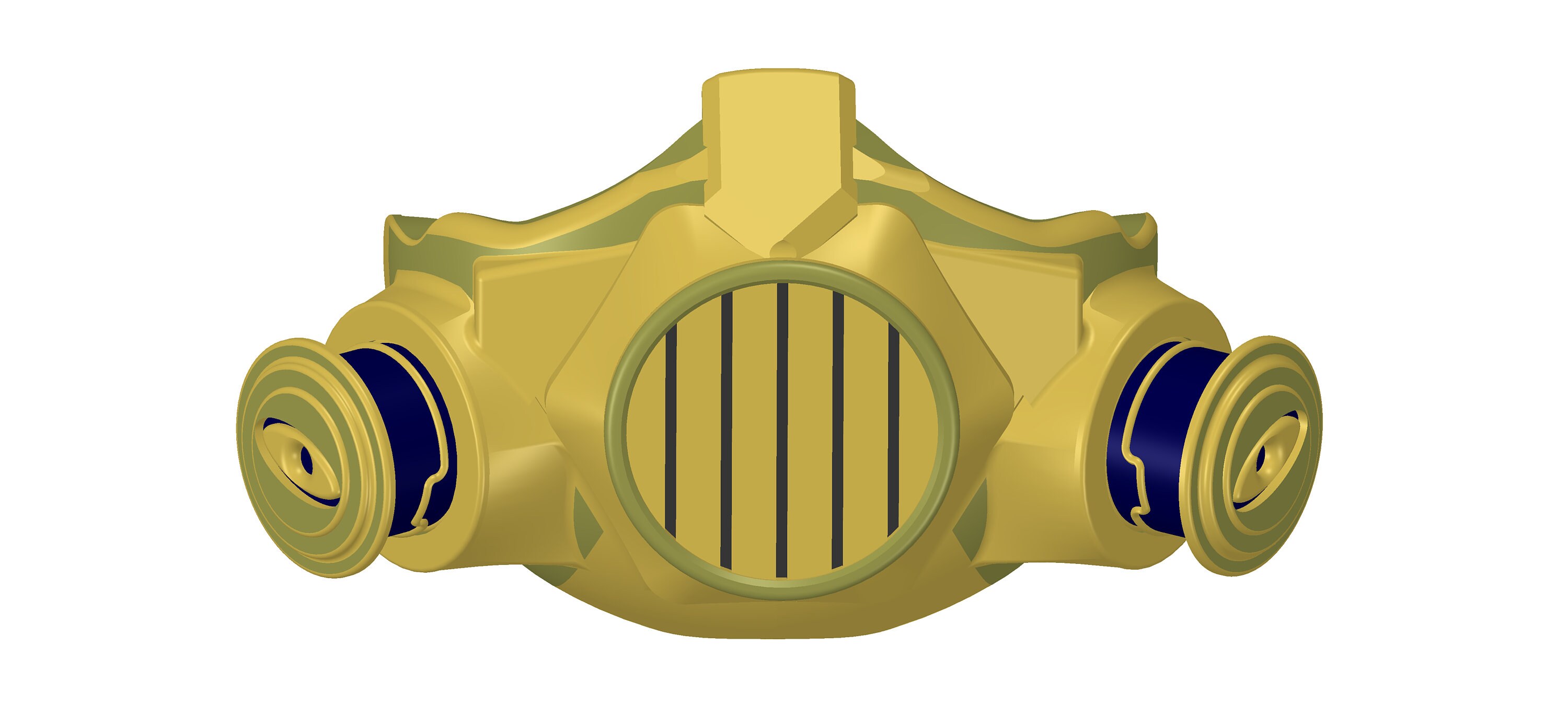 Steampunk Warden Face Mask Two Breathing Modes by Collins - Etsy