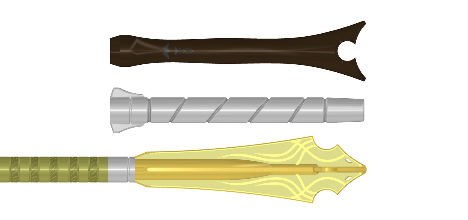 Draupnir Spear and Draupnir Ring | God of War Themed Cosplay Prop ...