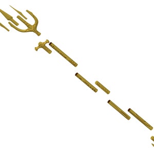 Aquaman Trident | Trident of Atlan Prop. | Aquaman and the Lost Kingdom ...