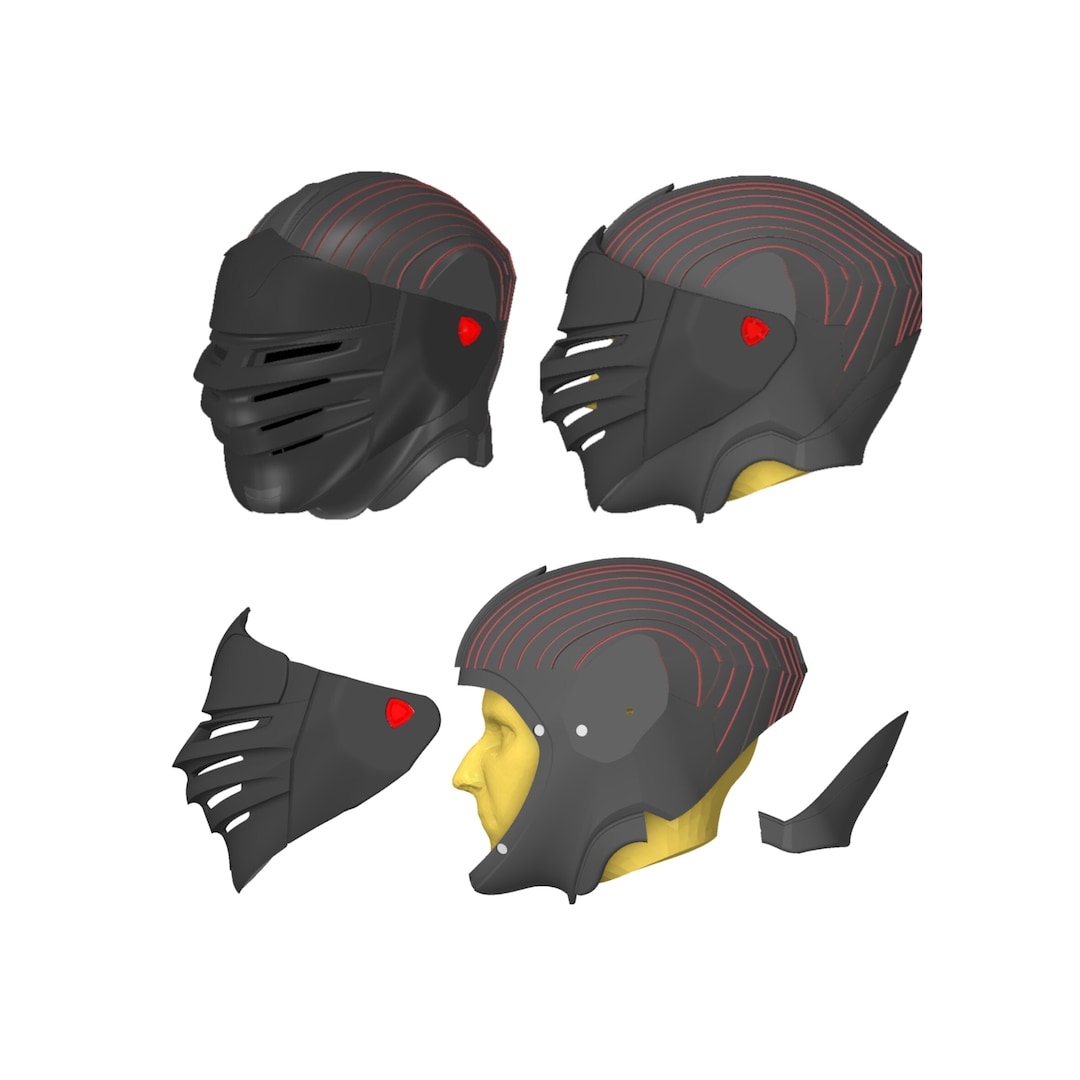 Marrok Helmet | Inquisitor Helmet | LED Functionality Available ...