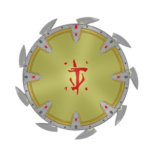 Doom Saw Shield Prop | Unique Functional Design | Doom the Dark Ages ...