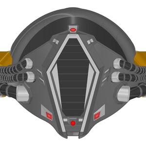 Darth Malgus Sith Face Mask | Includes Unique Fastening Design | by ...