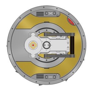 Doom Saw Shield Prop Unique Functional Design Doom the Dark Ages ...