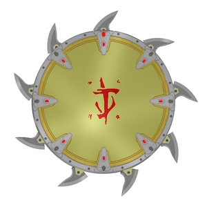 Doom Saw Shield Prop | Unique Functional Design | Doom the Dark Ages ...