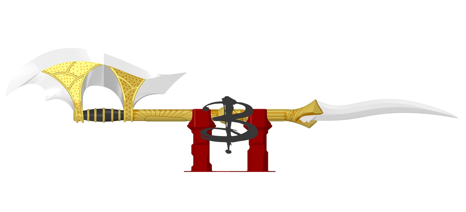 Buffy the Vampire Slayer Scythe / Axe Thematic Wall Mount or - Etsy UK