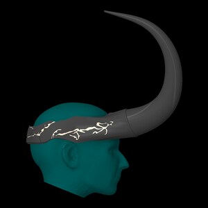 God of Stories Loki Horned Crown / Headdress | Loki TVA | Adjustable ...
