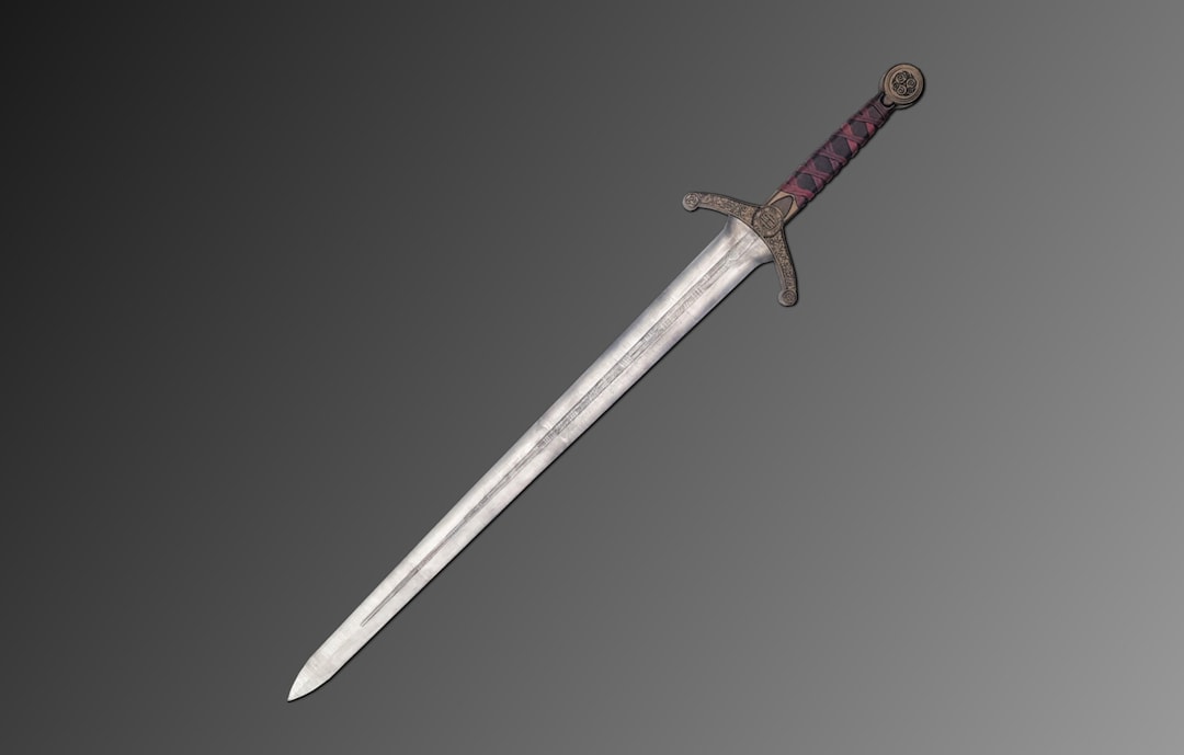 Cursed Cosplay | Netflix | Excalibur Replica and Matching Themed Plinth | by Collins Creations ...