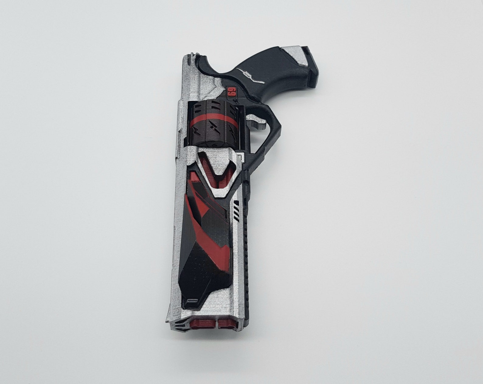 Digital Download Cyberpunk 2077 Themed Handgun Cyberpunk Gun Plinth ...