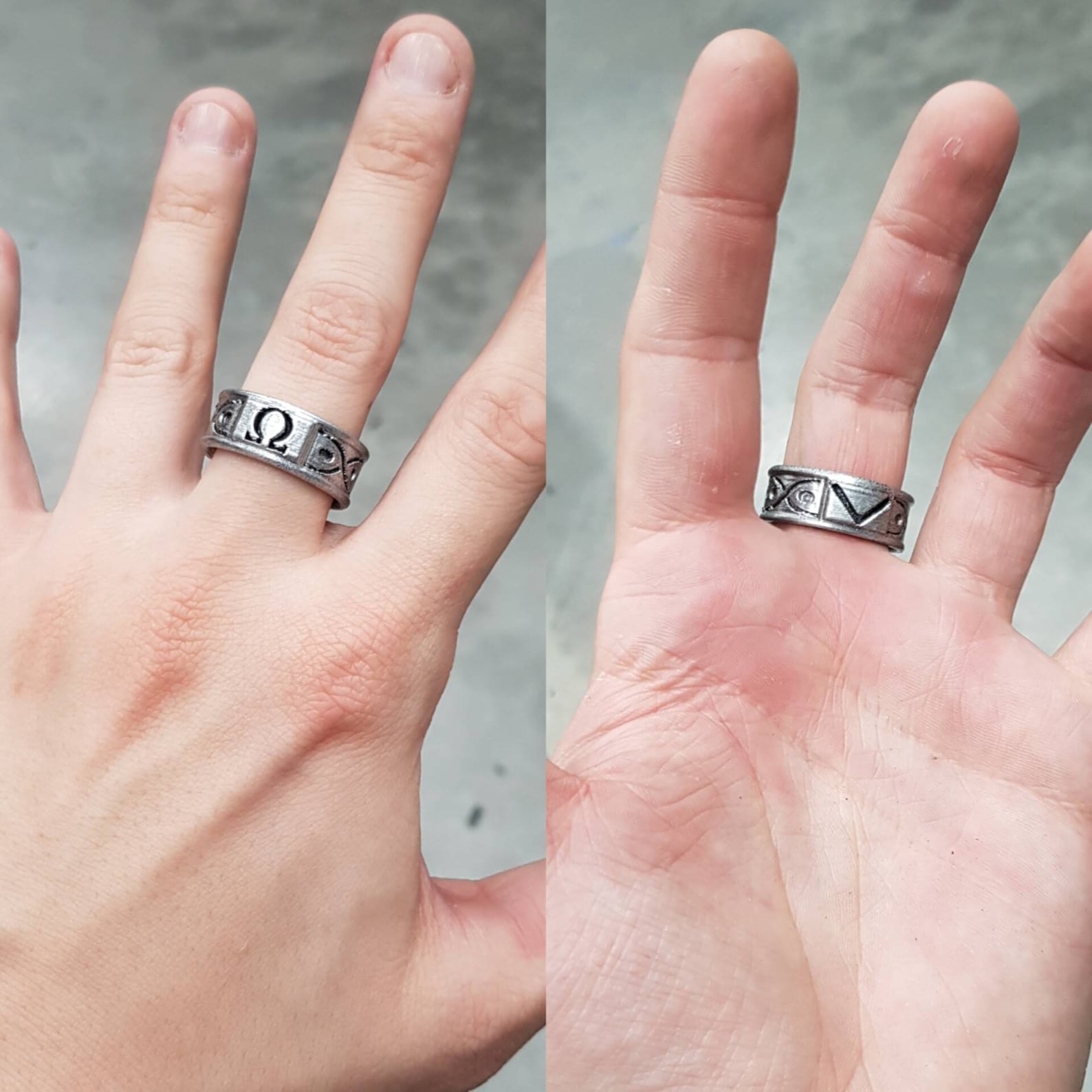 Draupnir Spear and Draupnir Ring God of War Themed Cosplay Prop ...