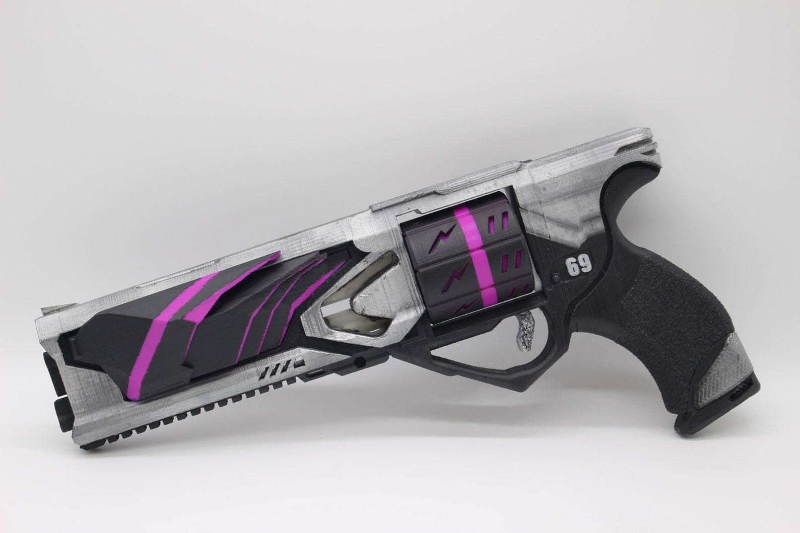 Digital Download Cyberpunk 2077 Themed Handgun Cyberpunk Gun Plinth ...