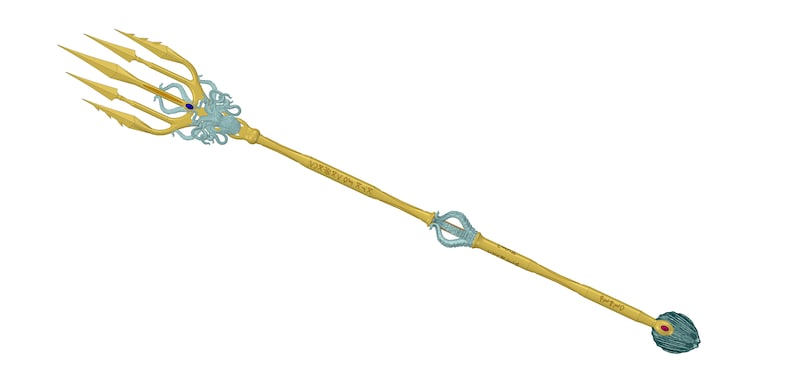 Elven Trident Mythical Weapon Replicas Elven Dwarven - Etsy