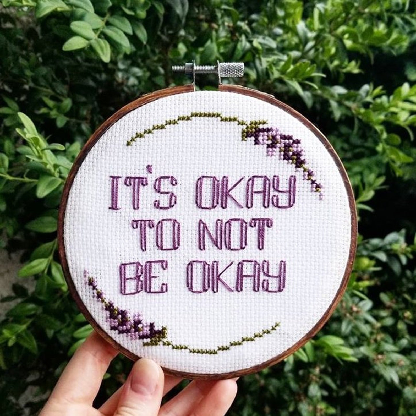 It's Okay Cross Stitch Pattern | Etsy