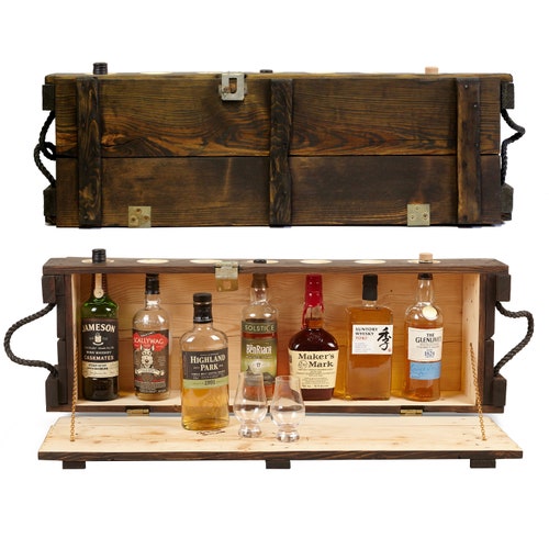 Customizable Wall Bar WALBAR™ Wooden Bar Cabinet Liquor | Etsy